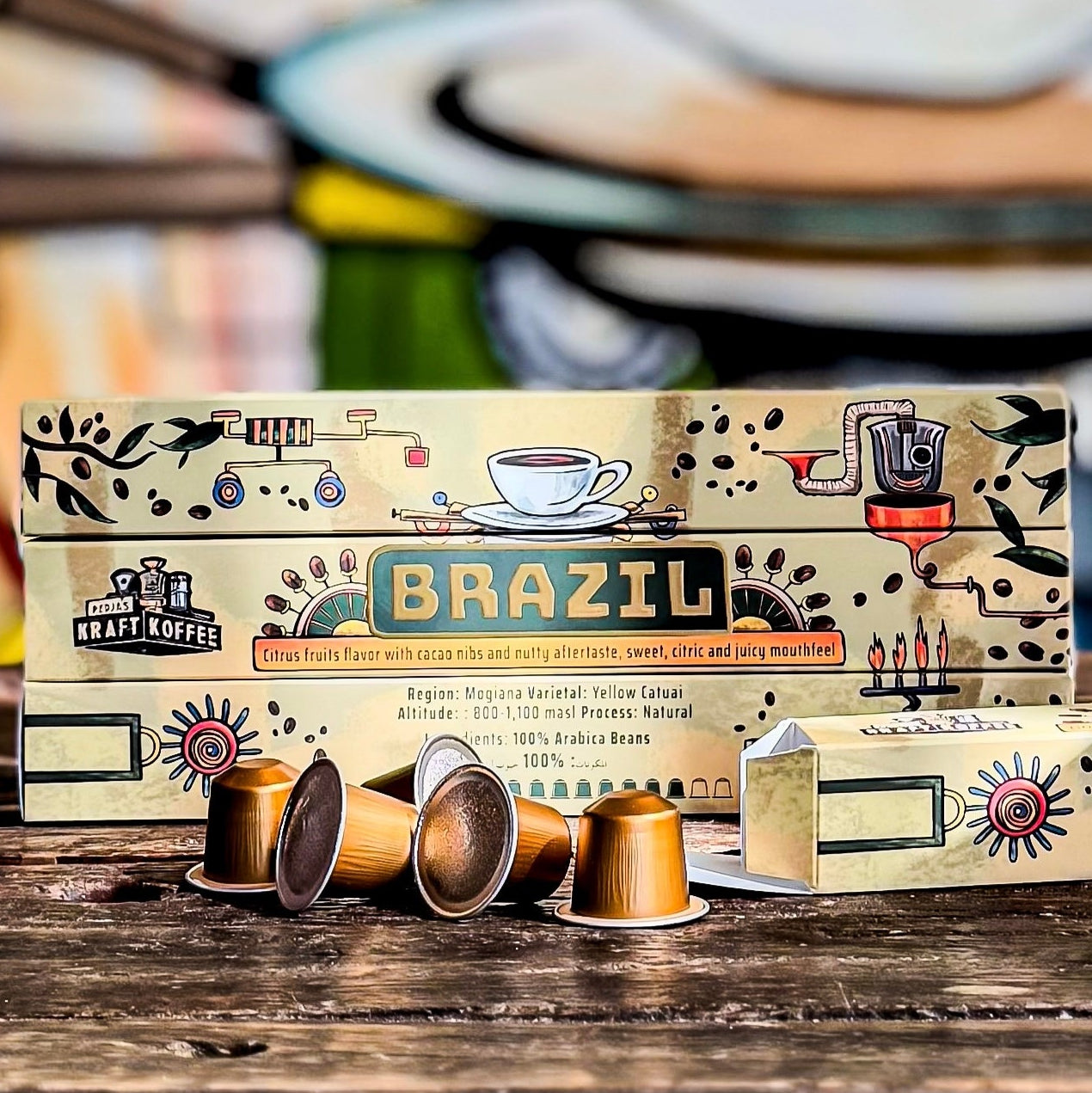 Brazil Capsule – Pedja's Kraft Koffee